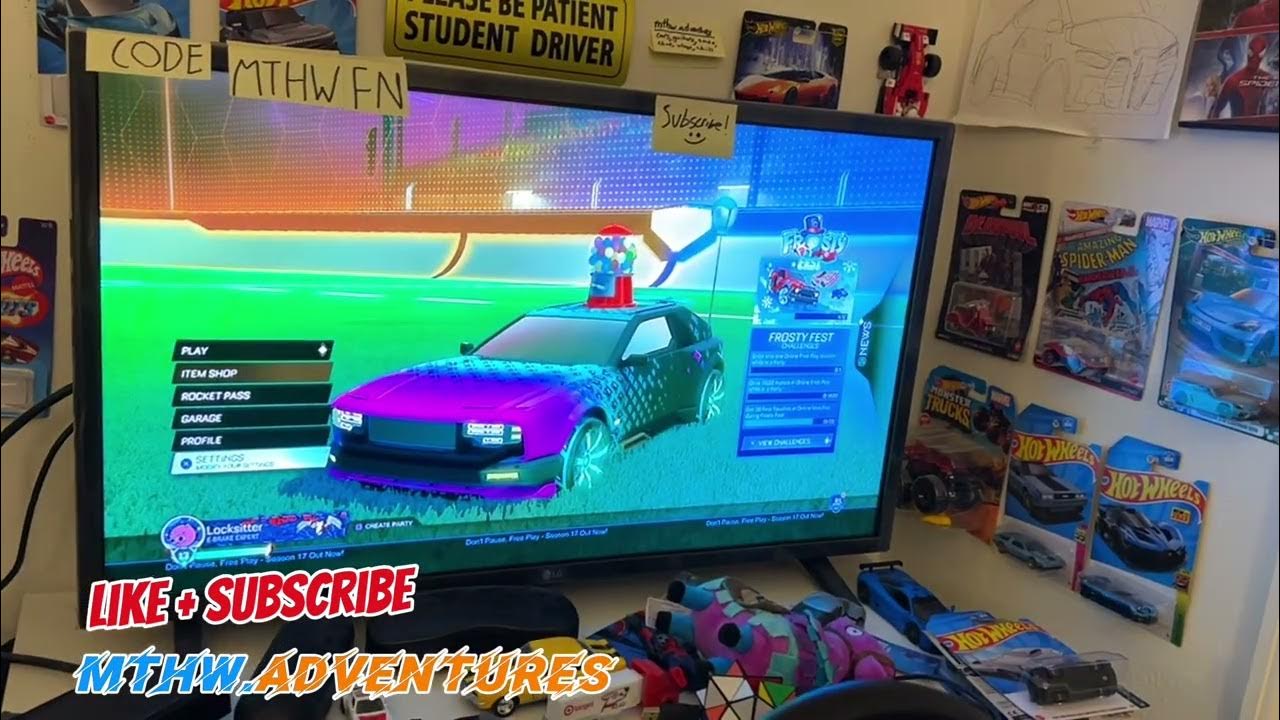 Rocket league Free Popcorn boost how to tutorial 12/17/24 - YouTube