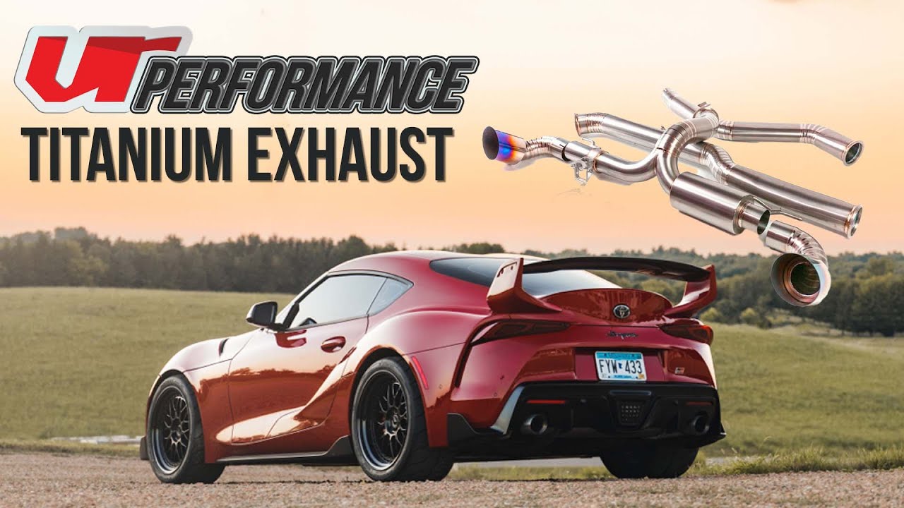 Toyota GR Supra A90 Gets Insane Titanium Exhaust - YouTube