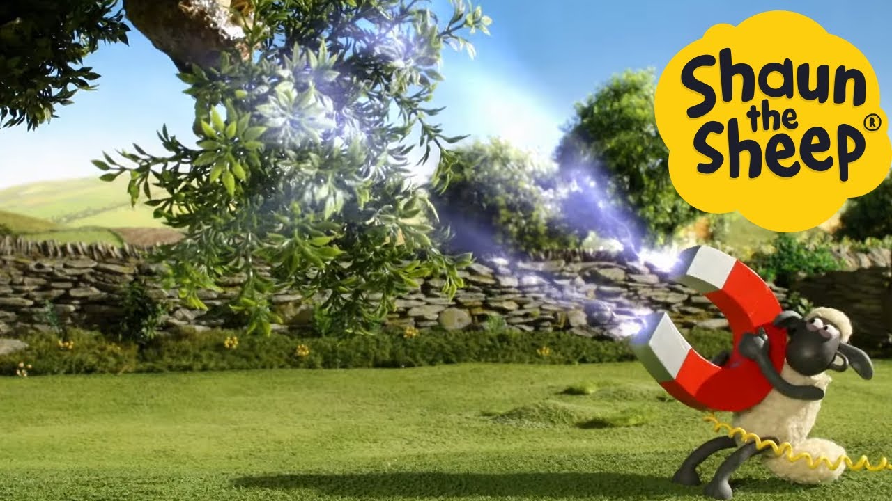 Shaun the Sheep 🐑 Magnets, How do they work? - Cartoons for Kids 🐑Full Episodes Compilation [1 ...