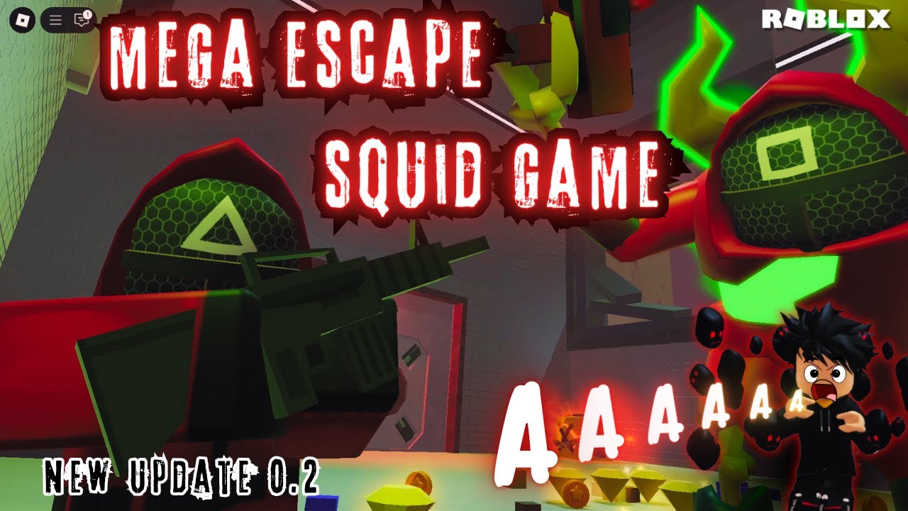 MEGA ESCAPE: Squid Game! - New Update 0.2 - [Full Walkthrough] | ROBLOX ...