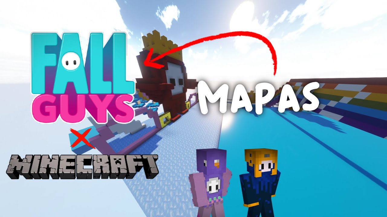 Estoy Haciendo Mi Propio Fall Guys En Minecraft|Trailer| - YouTube