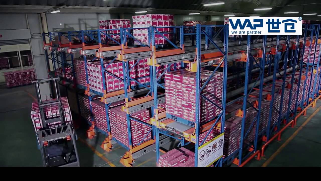 WAP Radio Shuttle Racking Systems - YouTube
