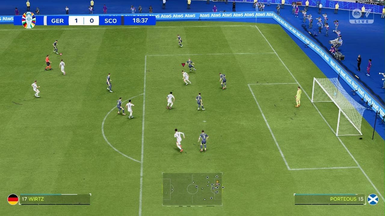 Germany (GER) VS Scotland (SCO) - YouTube