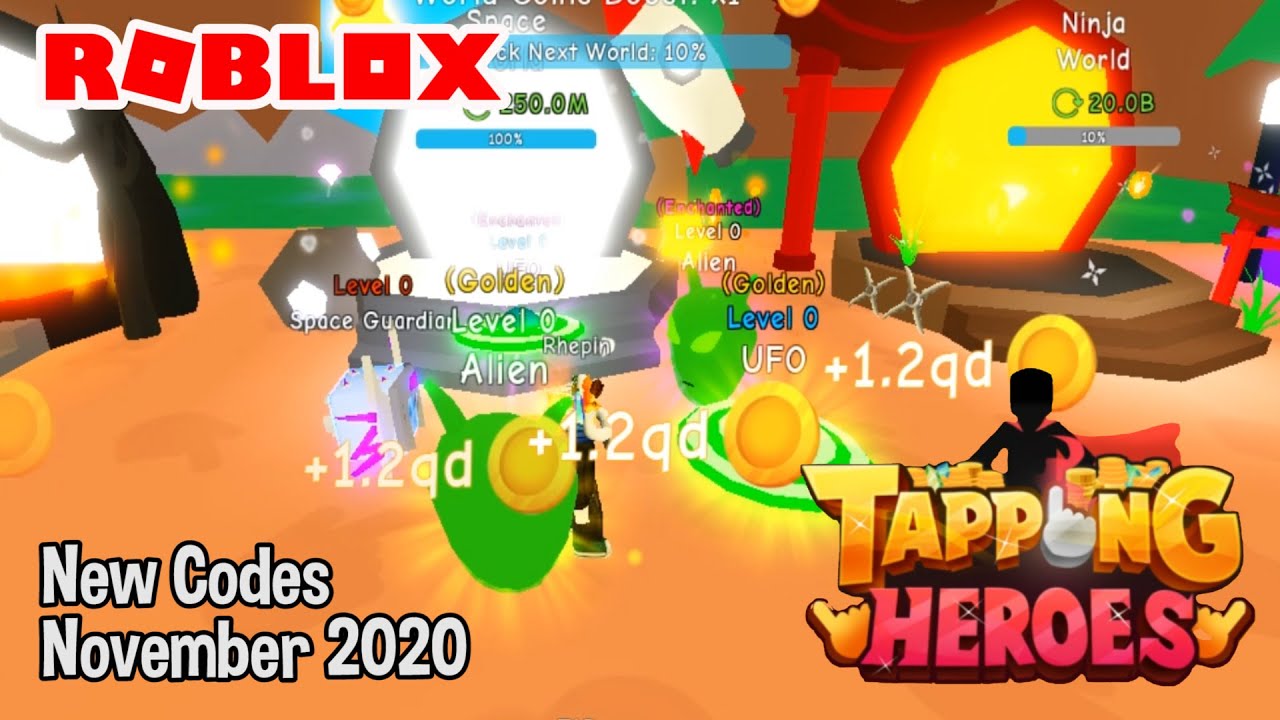 Roblox Tapping Heroes New Codes November 2020 - YouTube