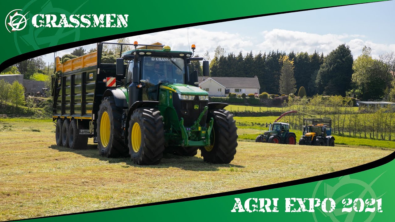 SILAGE AT THE BARN! - GRASSMEN AGRI EXPO DAY 4 - YouTube
