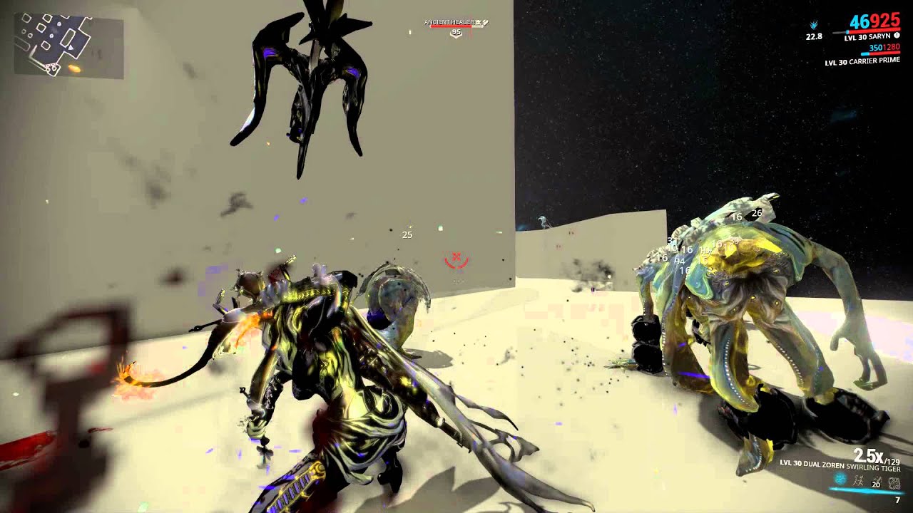 Warframe Saryn Rework Toxic Lash + Spore + Contagion Cloud Simulacrum - YouTube