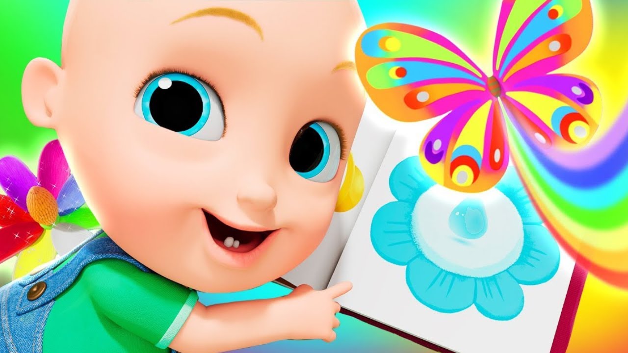 🟡What Color Is It? - Learning Colors with LooLoo Kids Nursery Rhymes ...