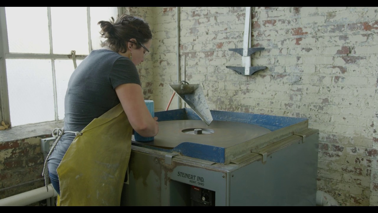 The Cold Shop at Pittsburgh Glass Center - YouTube