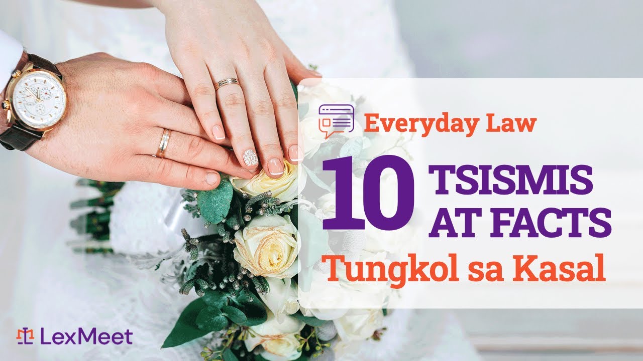 10 TSISMIS at FACTS Tungkol sa KASAL - YouTube