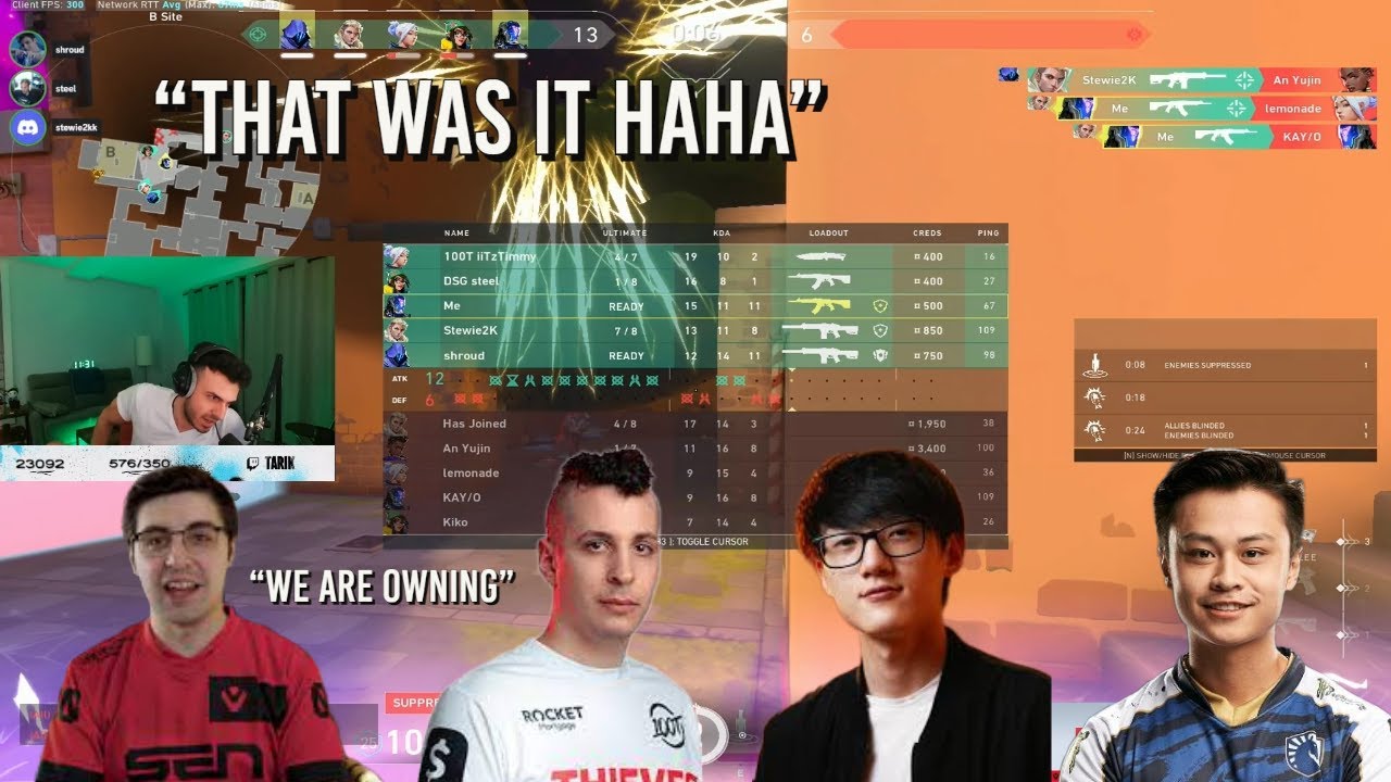 Tariks Premier Team GO VALORANT DOMINATE First Game - YouTube