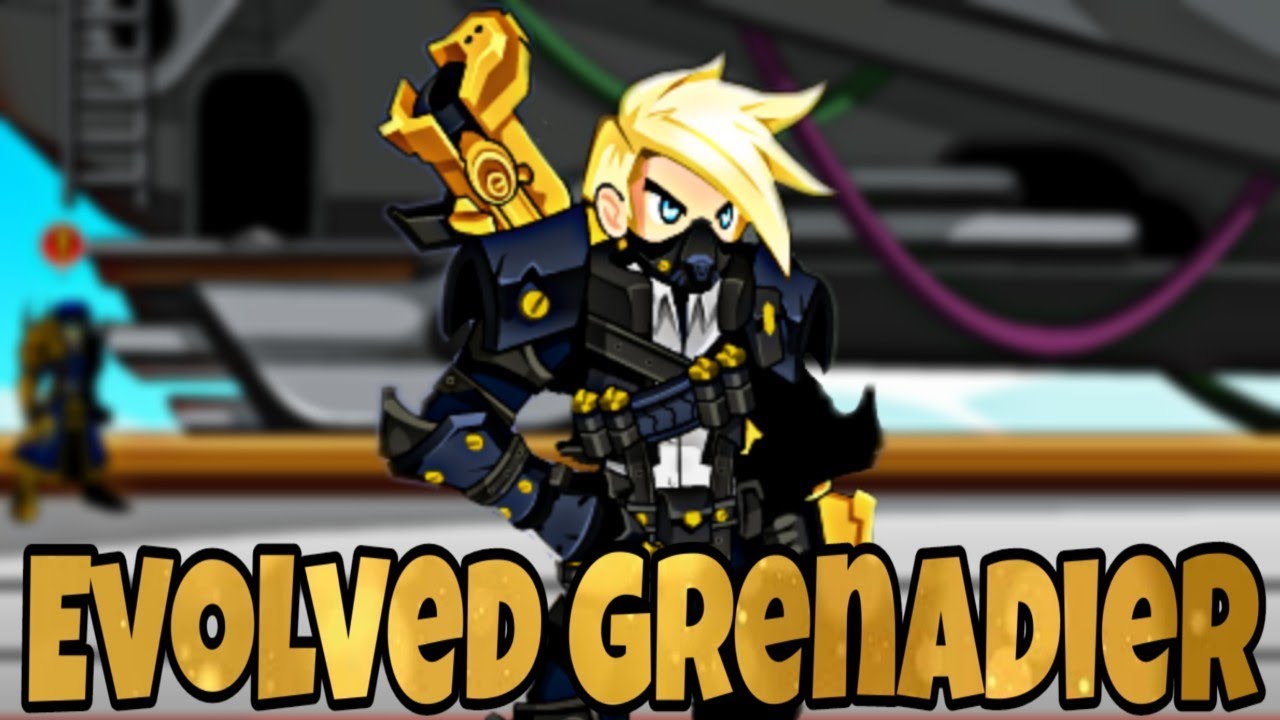 [AQW] TESTING EVOLVED GRENADIER CLASS!! - YouTube