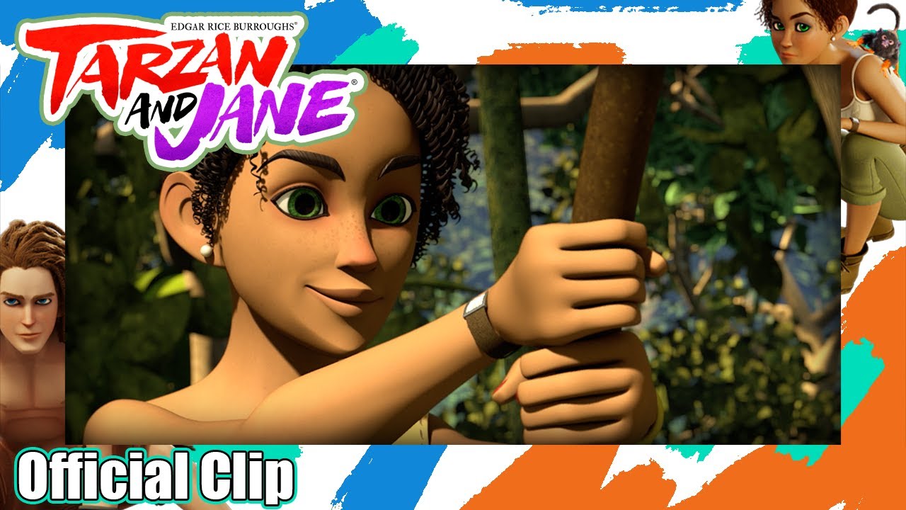 Tarzan & Jane | Official Clip | Jane's First Swing | Amazin' Adventures ...