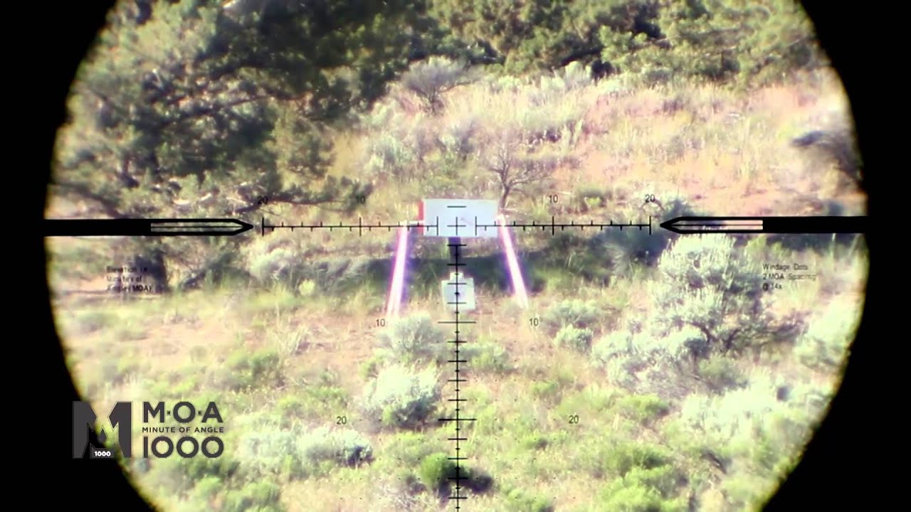 Nightforce Scope SHV 4 14x MOA 1000 Reticle Long Range Hunting Nightforce Scope SHV 4 14x MOA 1000 Reticle Long Range Hunting