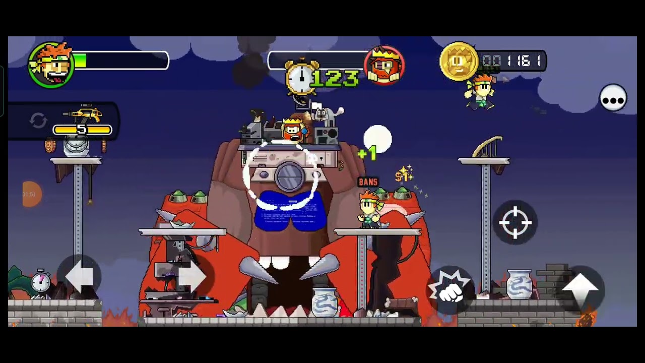 Dan the man game play multiplayer final boss - YouTube