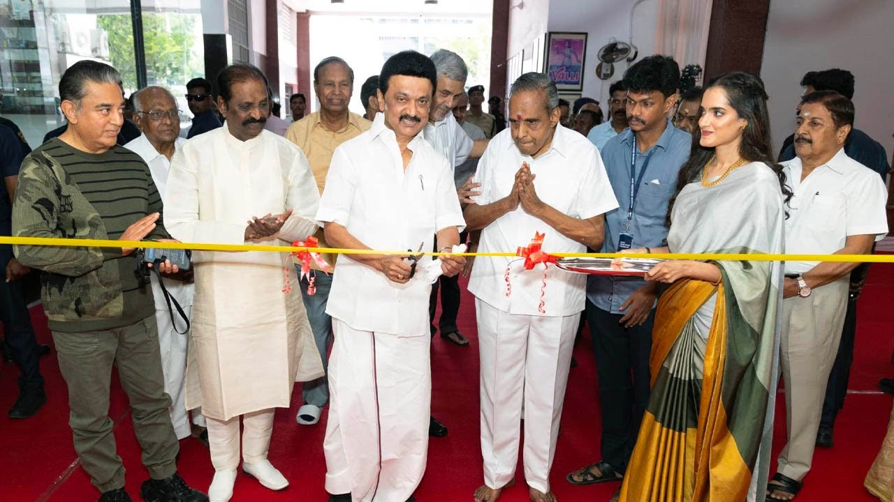 AVM Heritage Museum inauguration | MK Stalin | Kamal Haasan | M ...