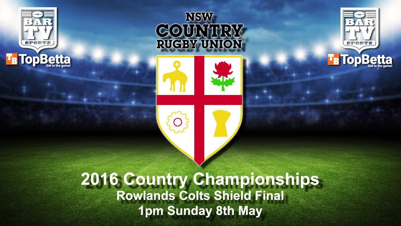 2016 Country Rugby Union Championships - Rowlands Colts Shield Final ...