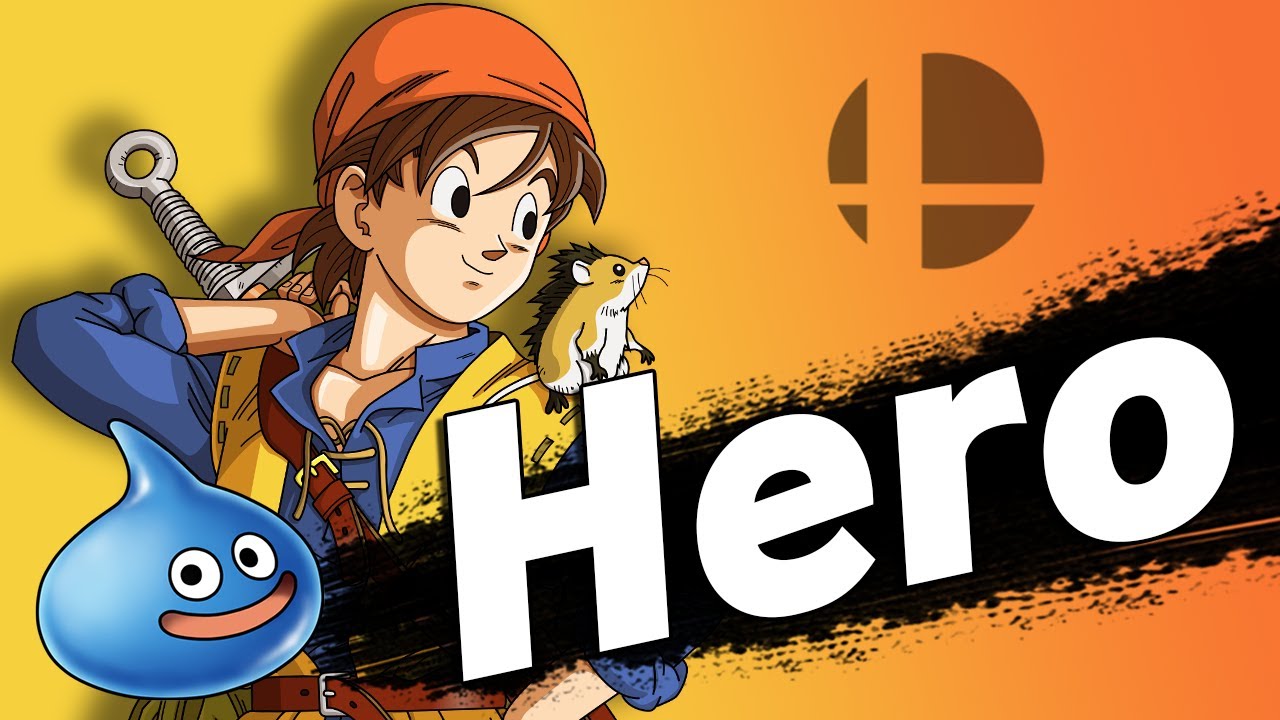 What If Hero & Slime (Dragon Quest) Was Announced For Super Smash Bros ...