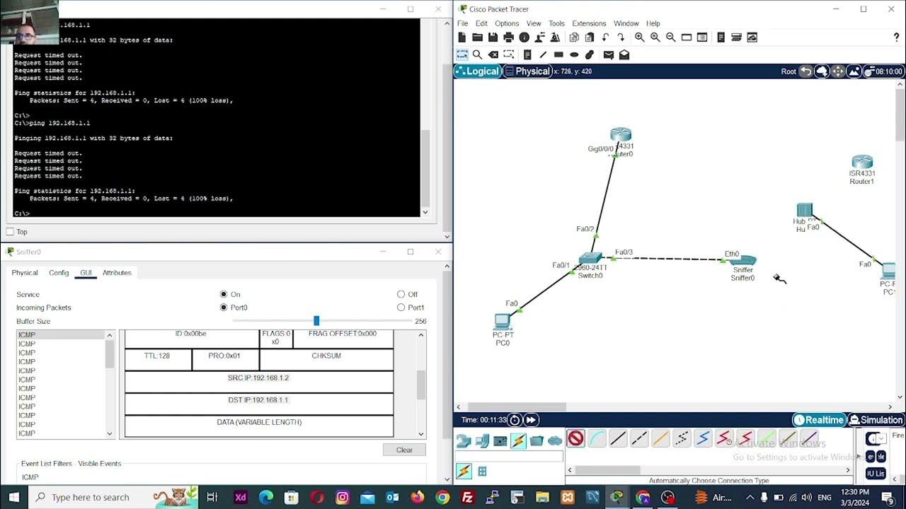 ARP Spoofing | ARP Poisoning |Telnet Attack - YouTube