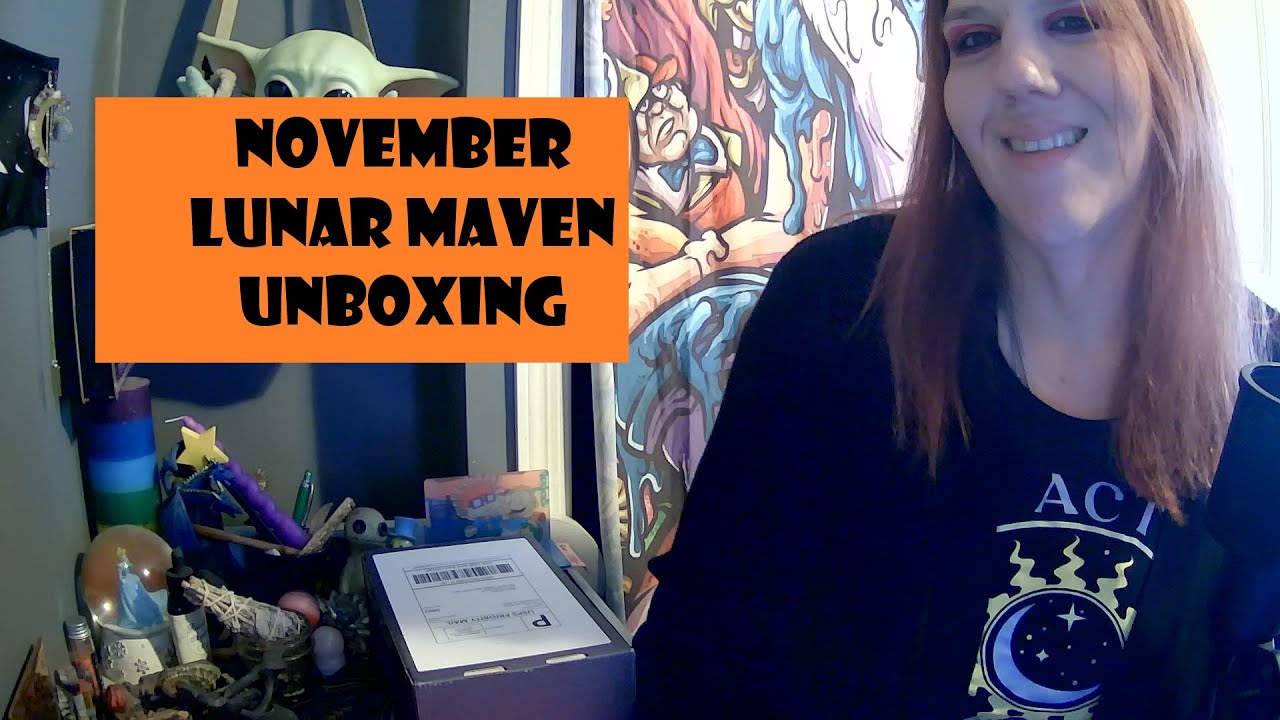 November Lunar Maven subscription box unboxing - YouTube