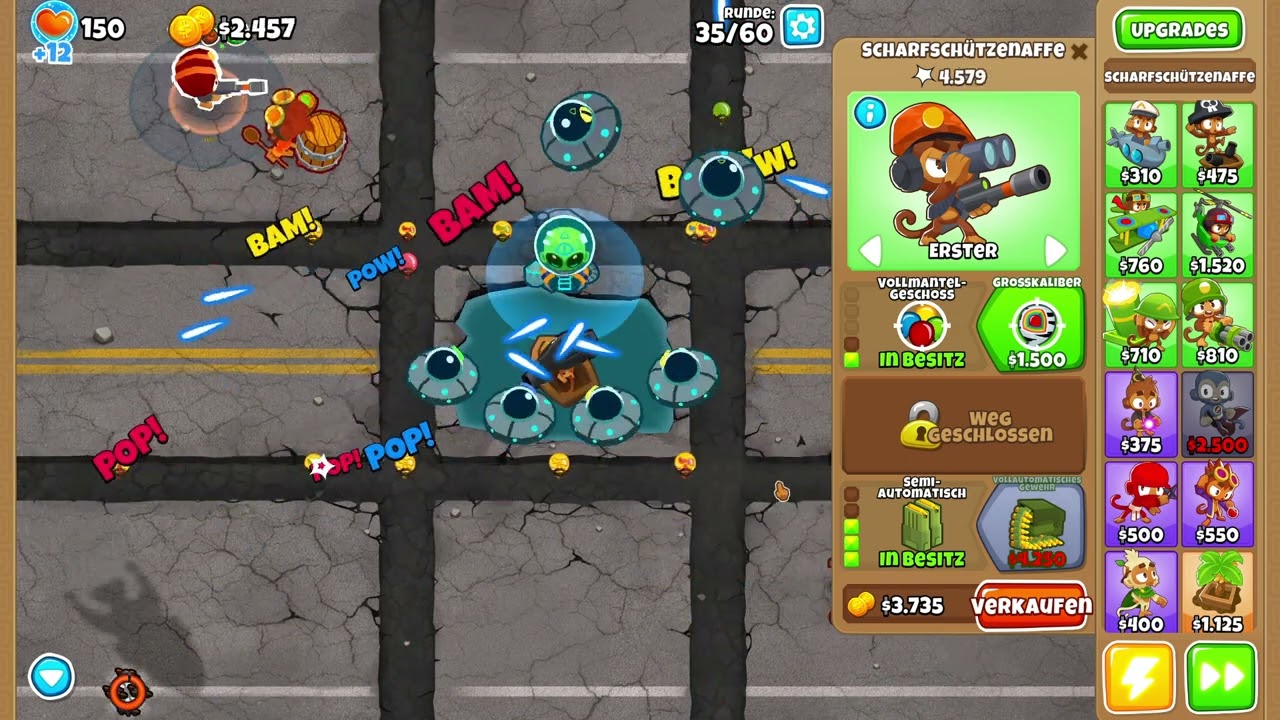 #Autsch - Rückwärts #Ouch - reverse BTD6 Bloons TD6 - YouTube