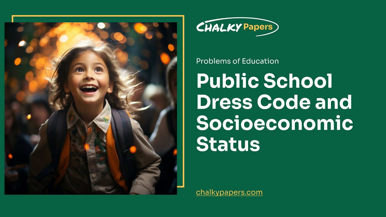 Public School Dress Code and Socioeconomic Status - Essay Example - YouTube