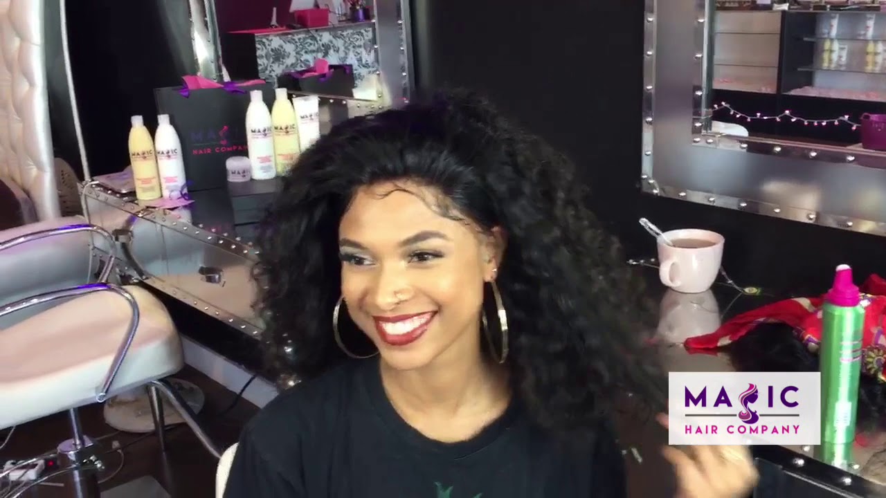 Magic Hair Company: Frontal installation with 14” and 16” Deep Body ...