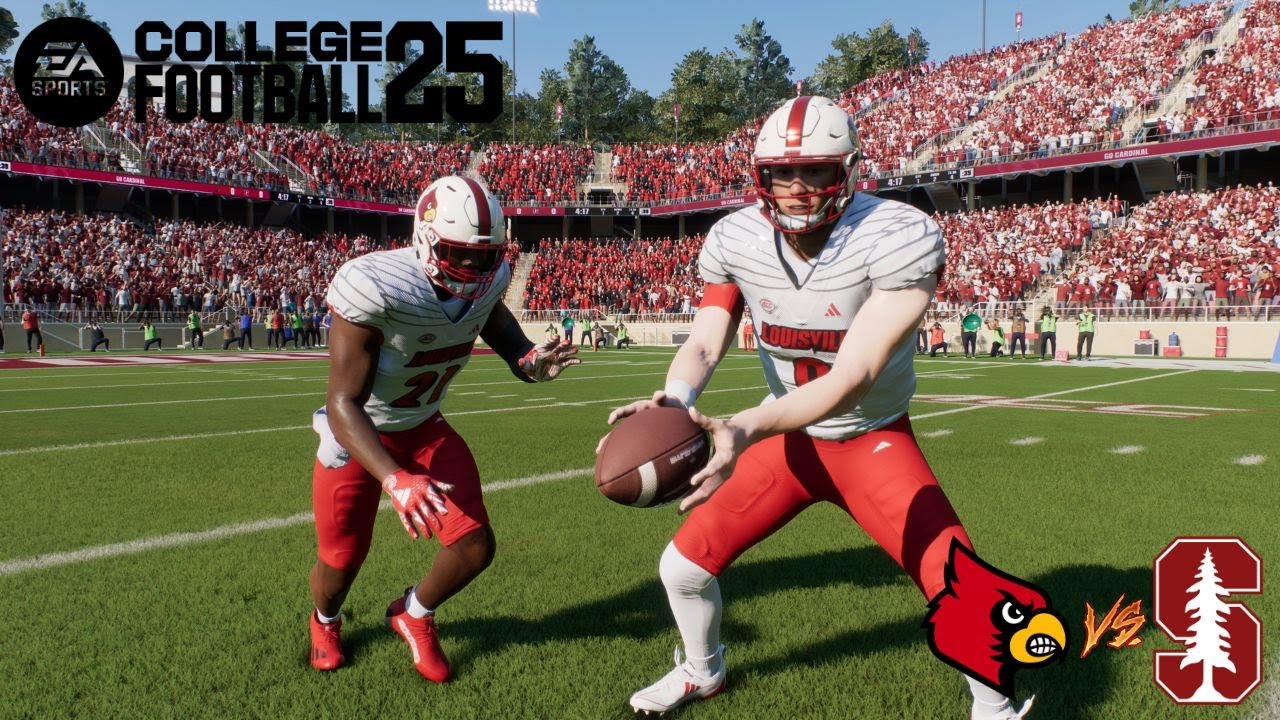 Louisville Preseason CFB25 Preview Series: Game 10 at Stanford - YouTube