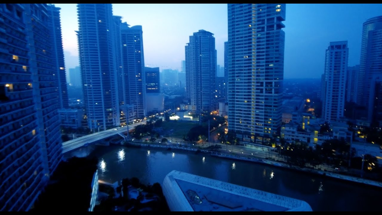 Makati Manila Sunrise Time Lapse | Urban Tranquility - YouTube