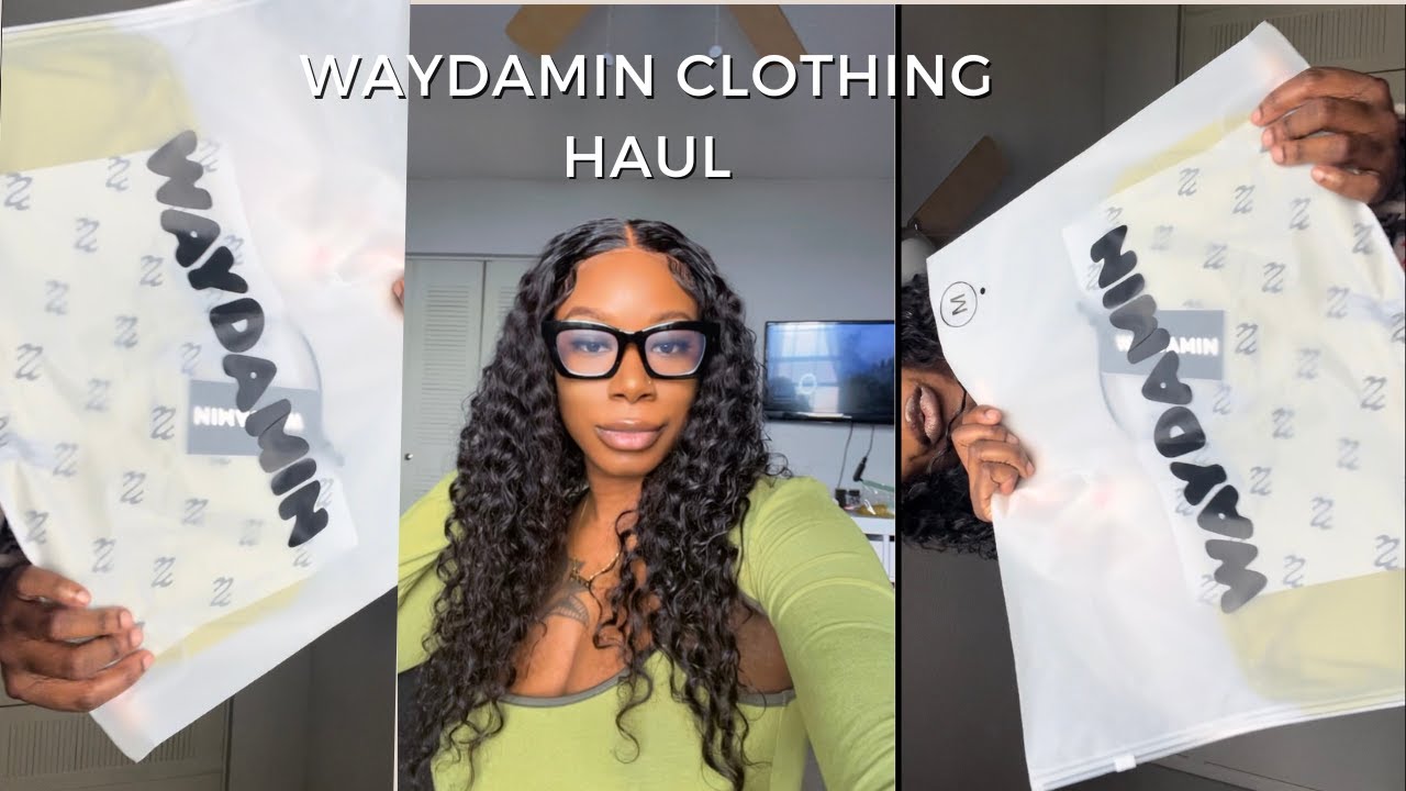 WAYDAMIN TRY ON HAUL | HONEST RAW REVIEW #clothinghaul #waydamin - YouTube