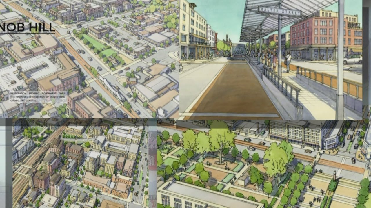 City rolls out plans for high rises and urban look to Central corridor ...
