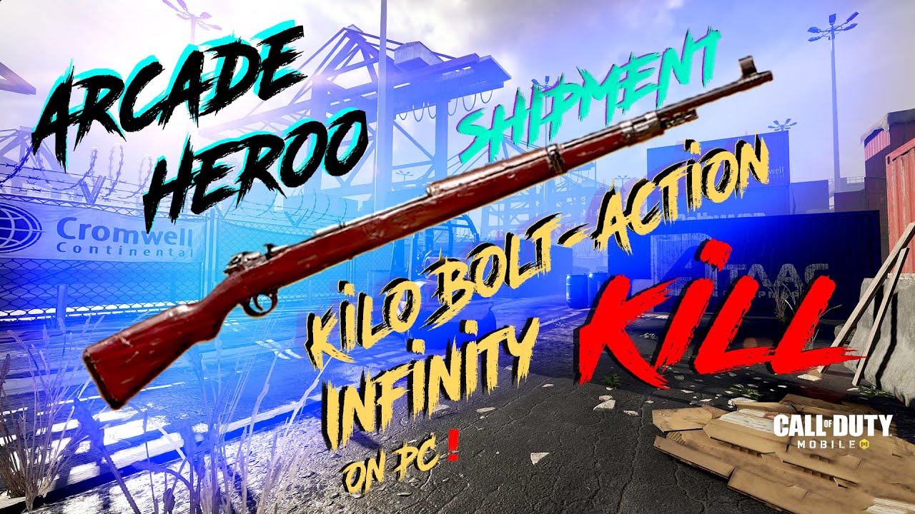 COD mobile infinity kill ! call of duty mobile Kilo Bolt-Action GUN ...