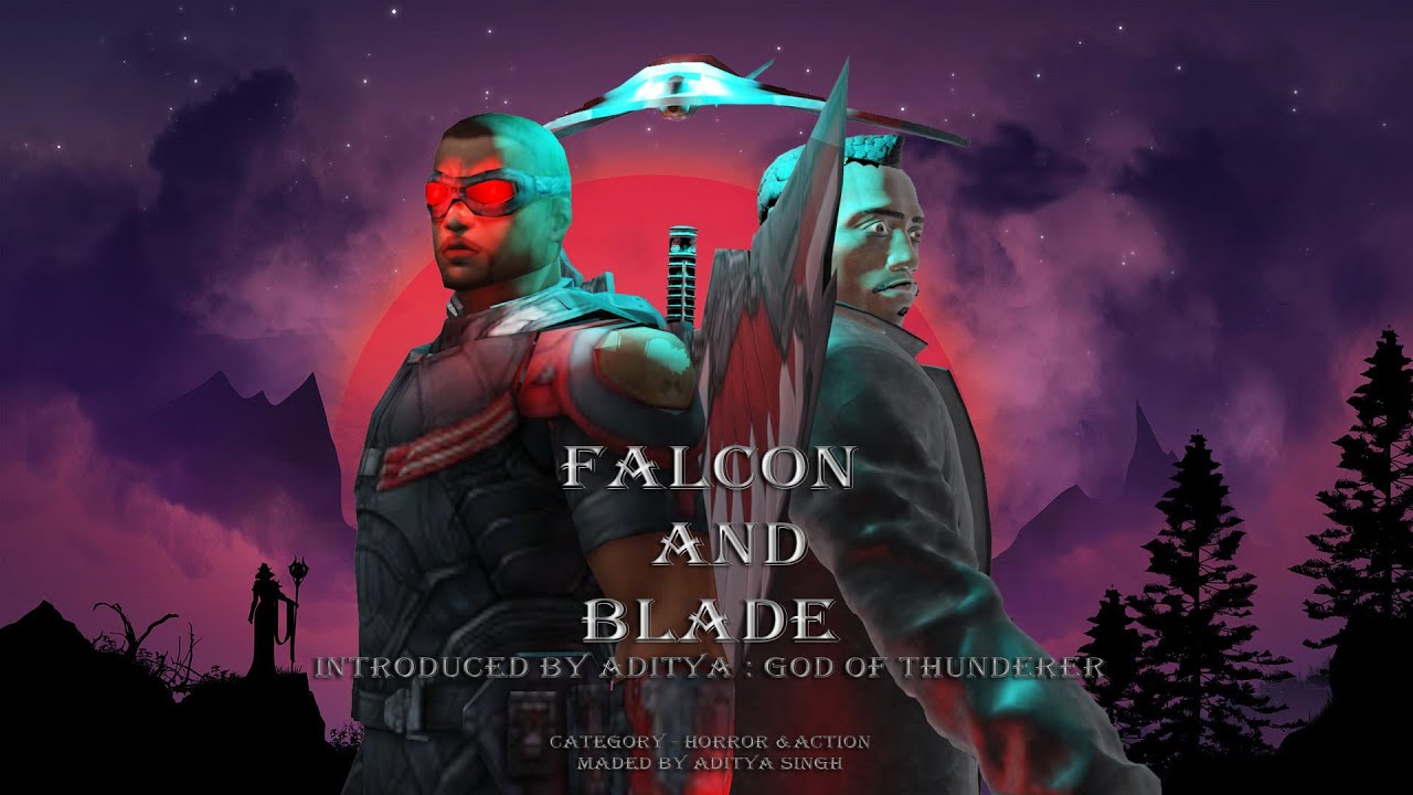 Blade&Falcon Intro #blade #falcon #marvel #horror #dracula #vampires ...