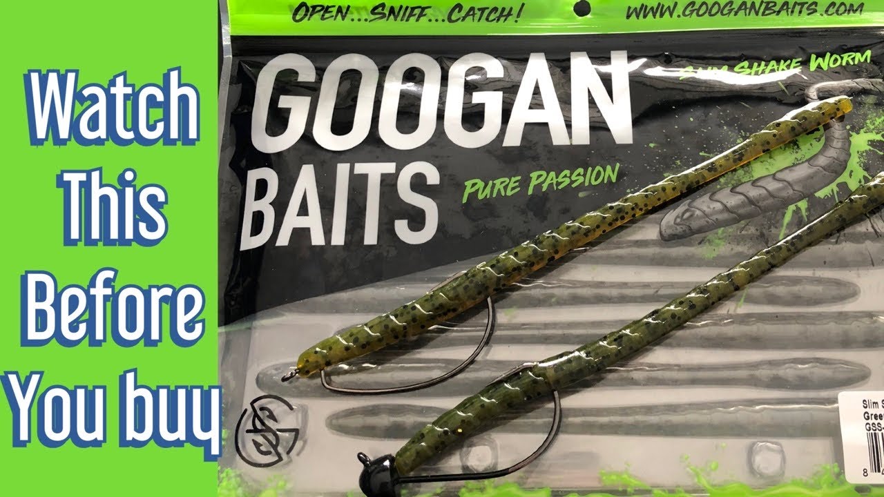 Googan Baits Slim Shake Worm (First Look Tabletop) - YouTube