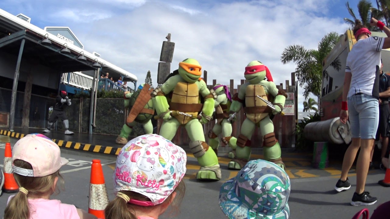 Sea World Ninja Turtle - YouTube