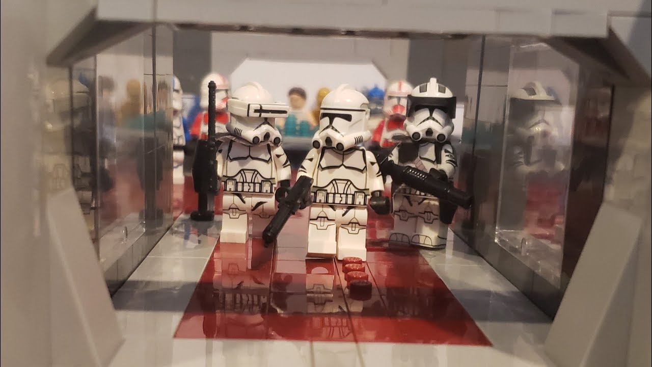 Major Detailing On The Clone Military Base | Building A Clone Outpost ...