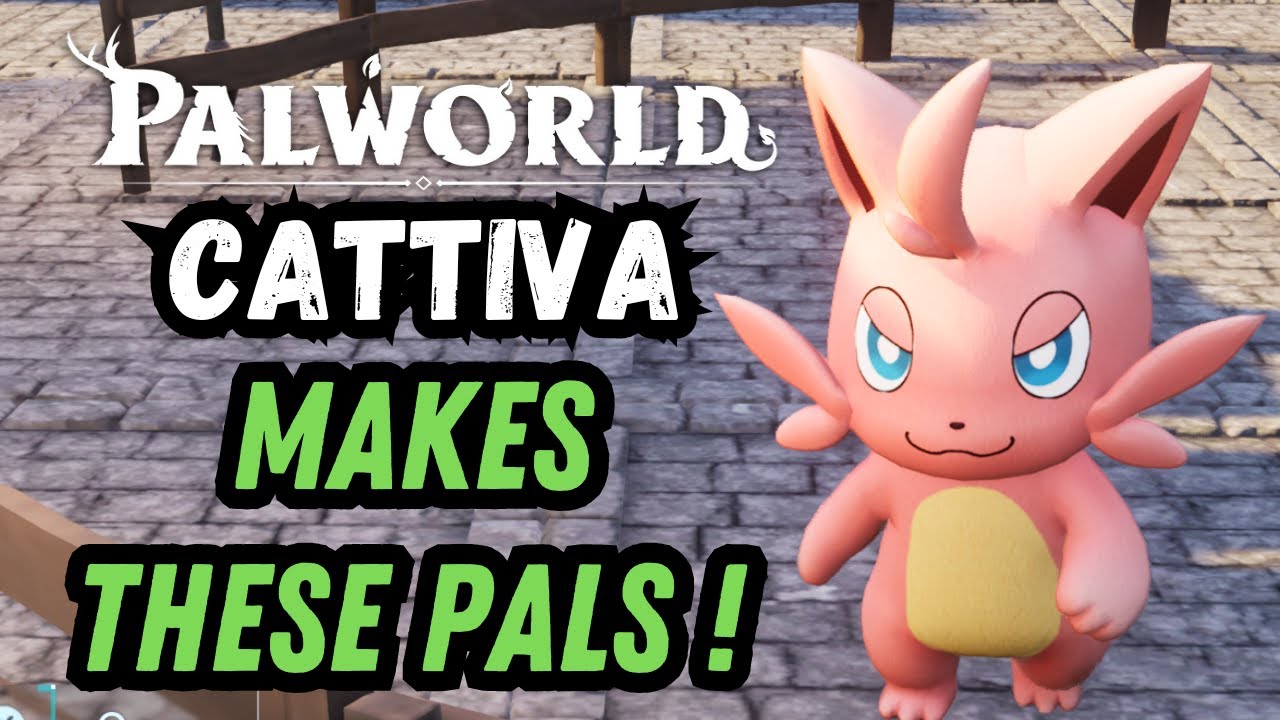 Find Out What Pals Cattiva Can Create ! Palworld Breeding Combinations ...