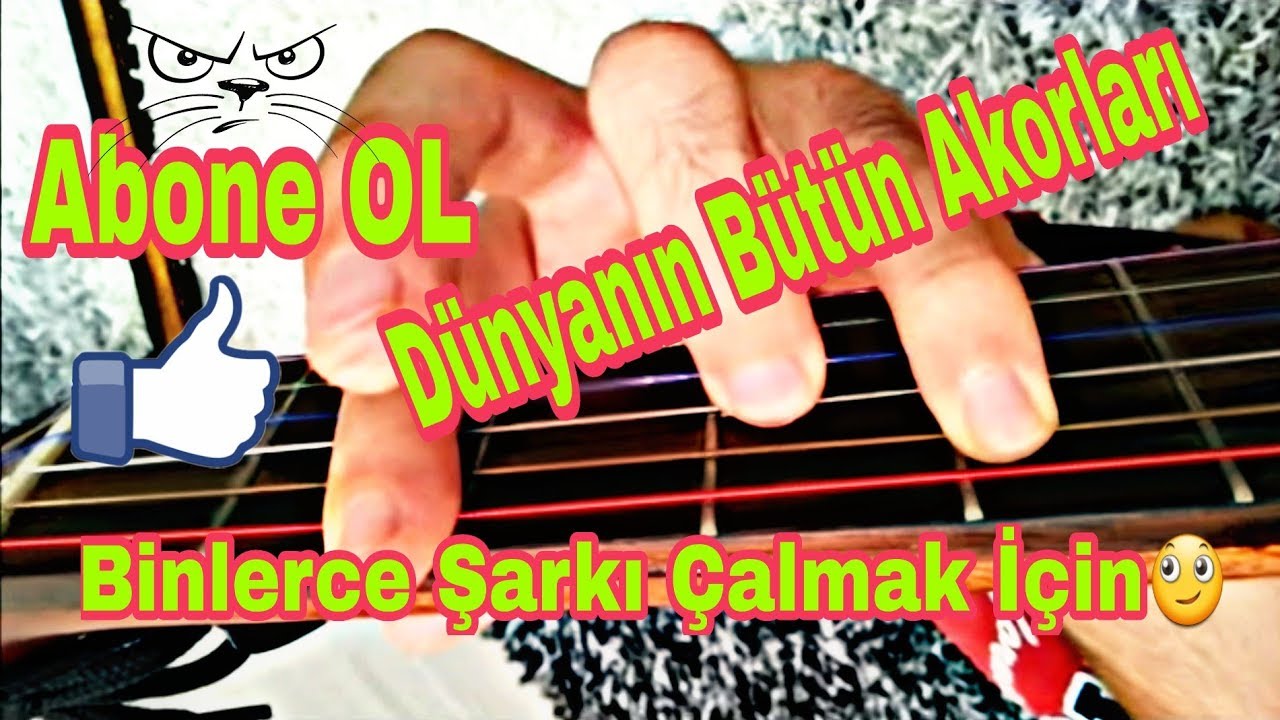 Bütün Temel Gitar Akorları - Binlerce Şarkı Çalabilmek - YouTube