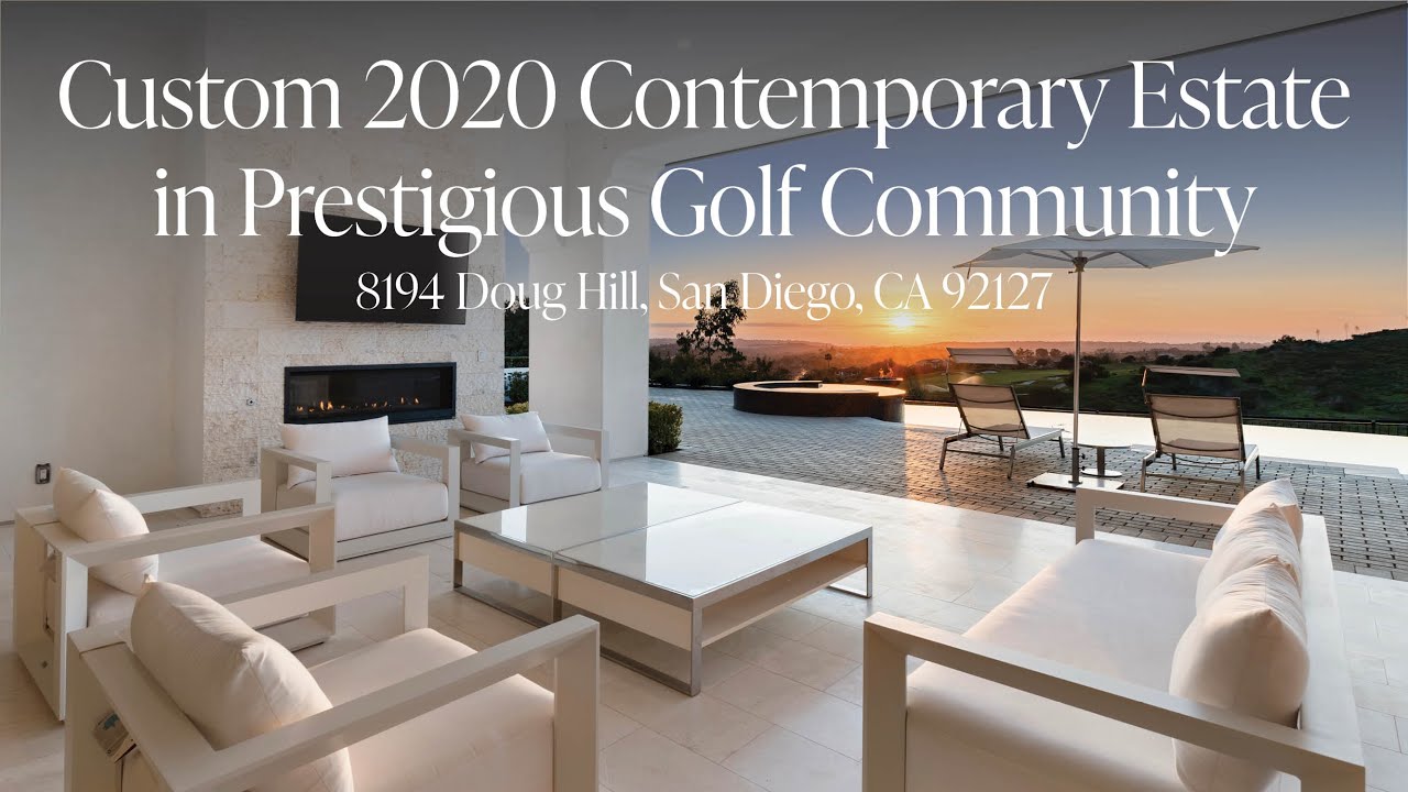Custom 2020 Contemporary Estate | 8194 Doug Hill, San Diego, CA 92127 ...