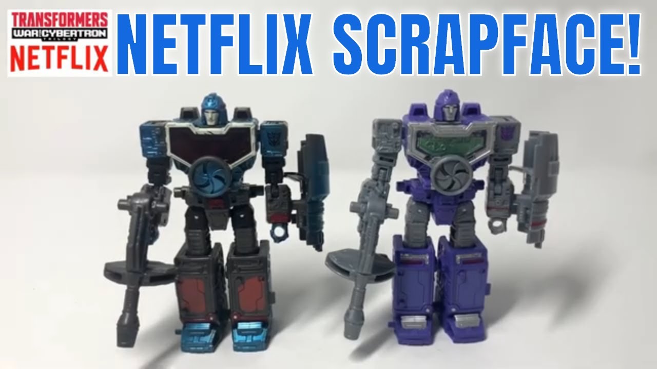 Transformers Netflix War For Cybertron Decepticon Scrapface Review ...