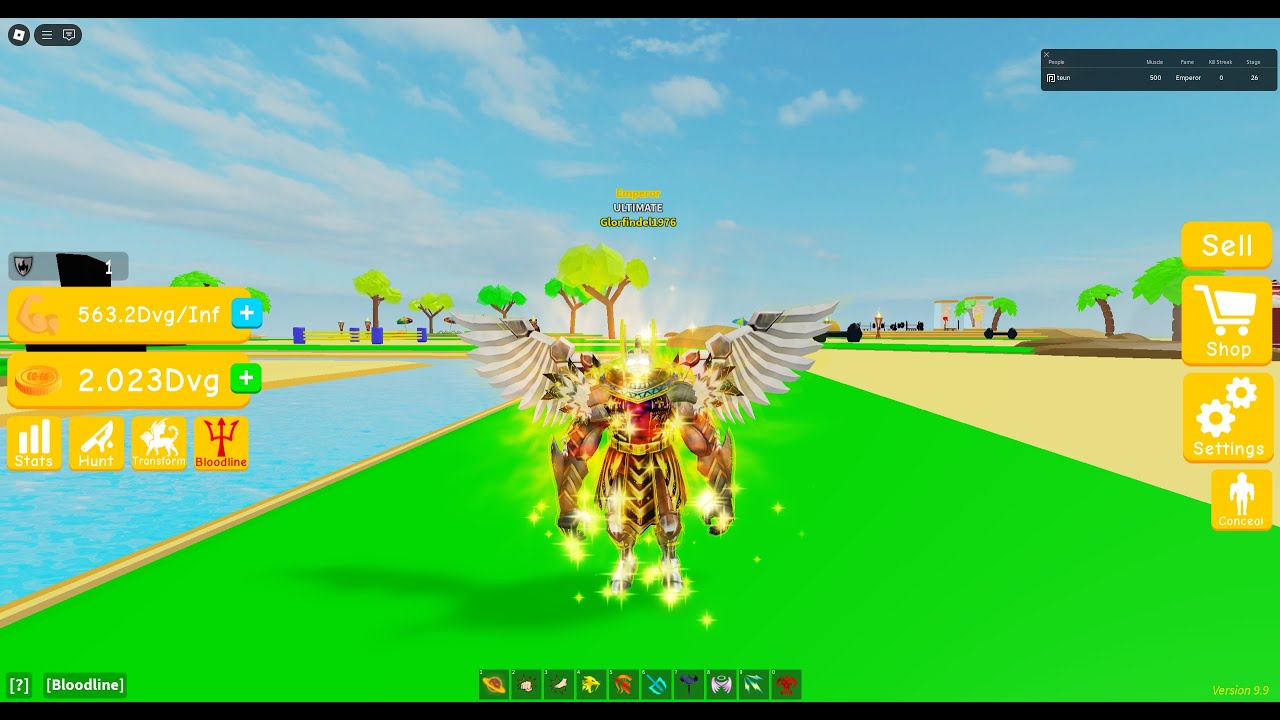 roblox lifting simulator. Mythic deity bloodline - YouTube