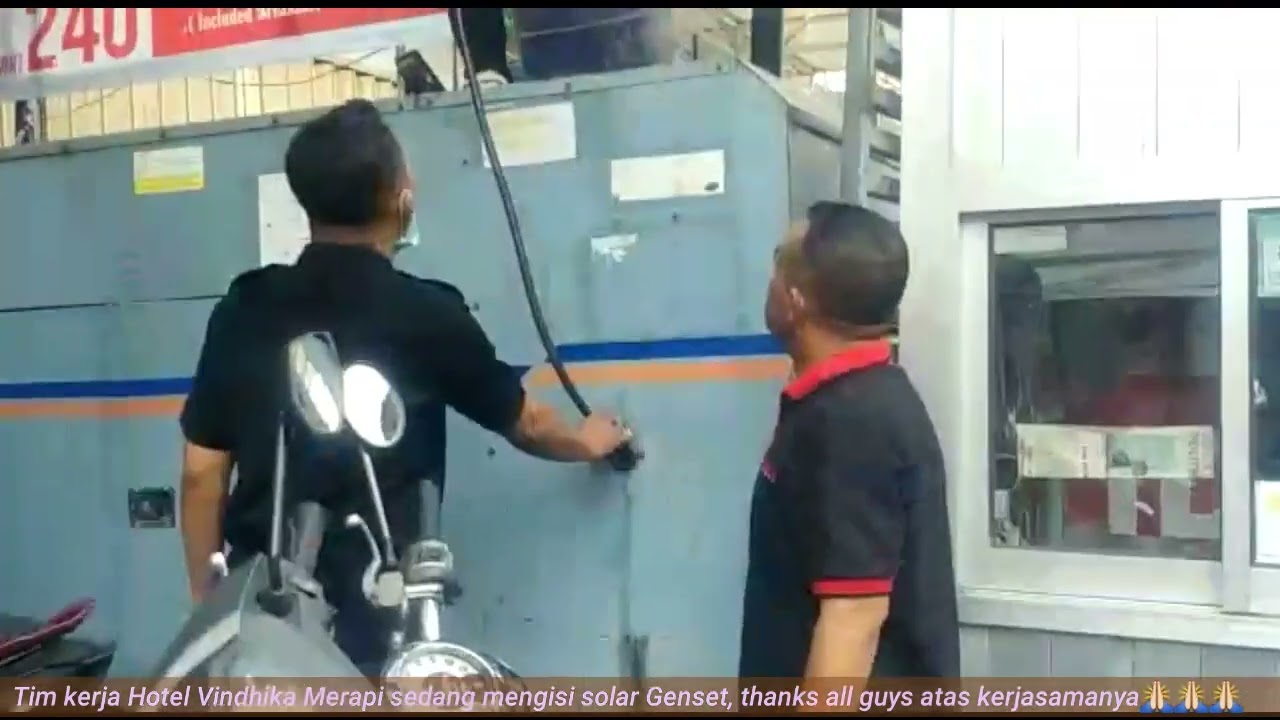 Cara Isi Solar Mesin Genset Dengan Manual - YouTube