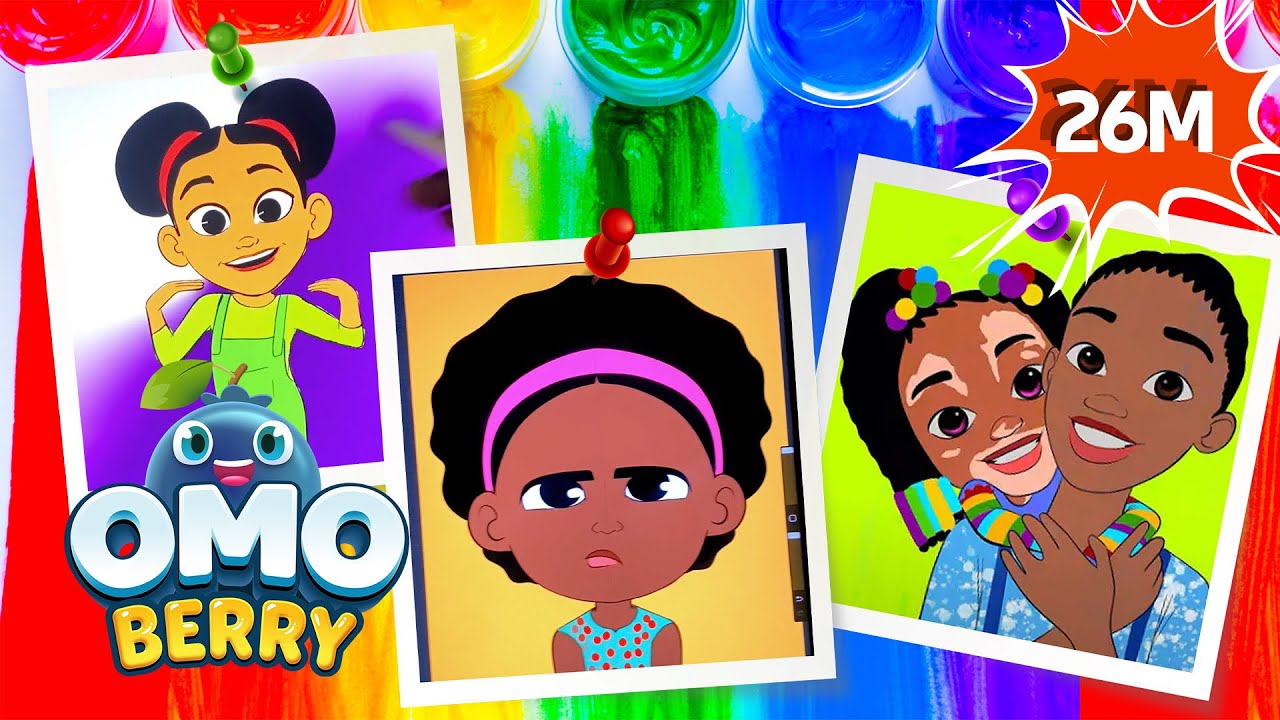 OmoBerry Drawing & Coloring Compilation | Art Videos For Kids + Drawing ...