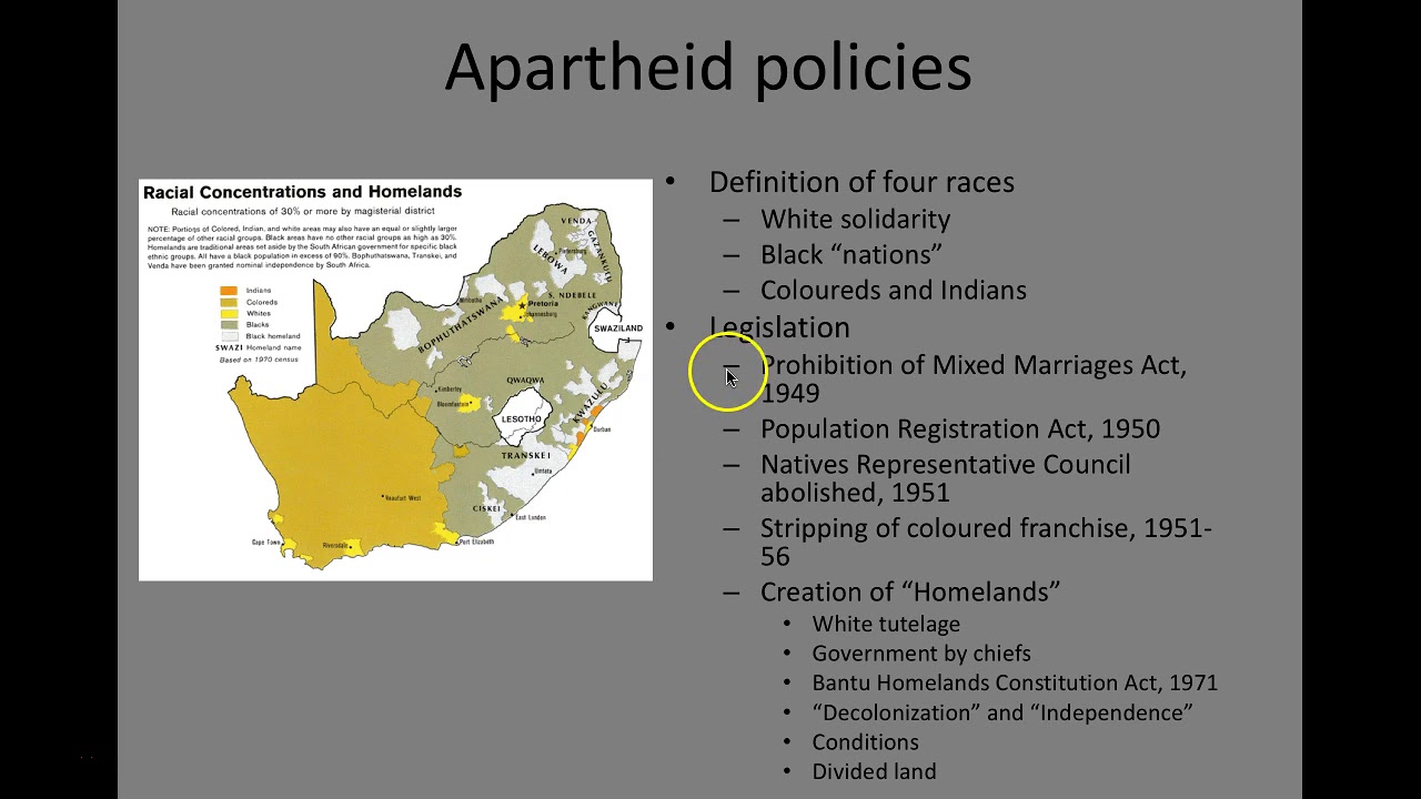 Flagler College History of South Africa: The Architecture of Apartheid ...