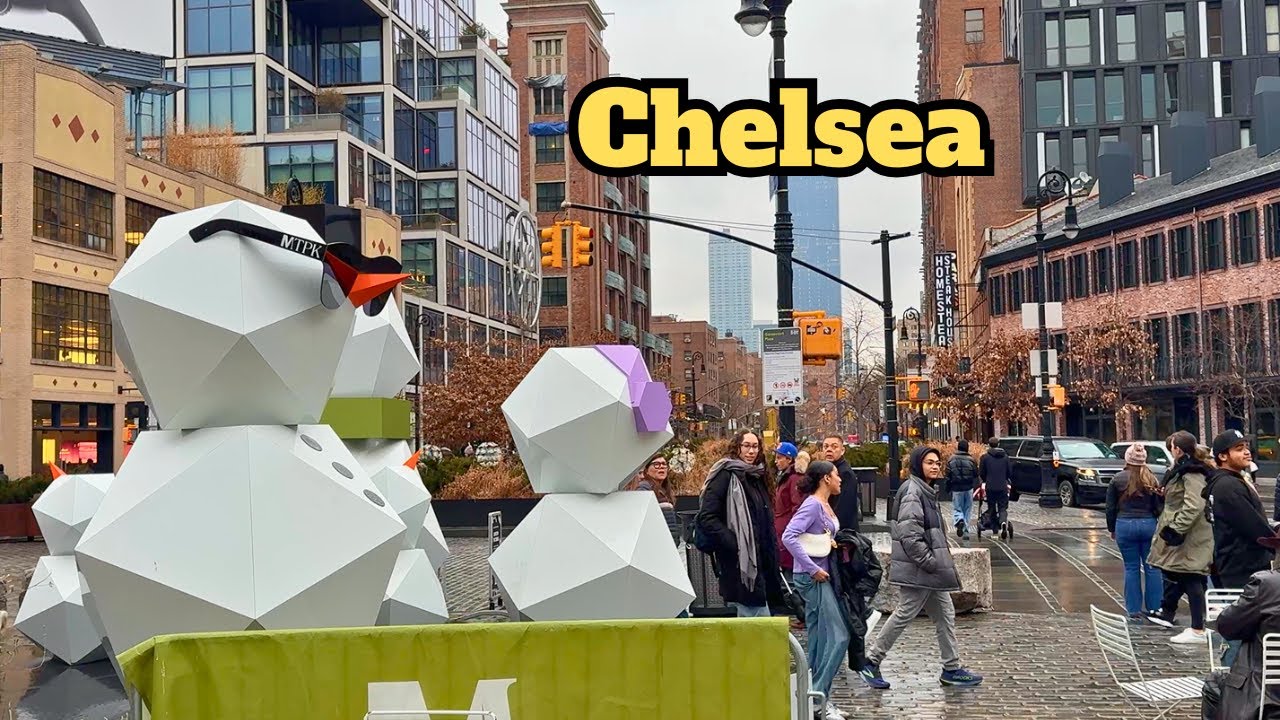 Winter Walking Tour of Chelsea NYC🗽Manhattan ️ New York #travel #winter ...
