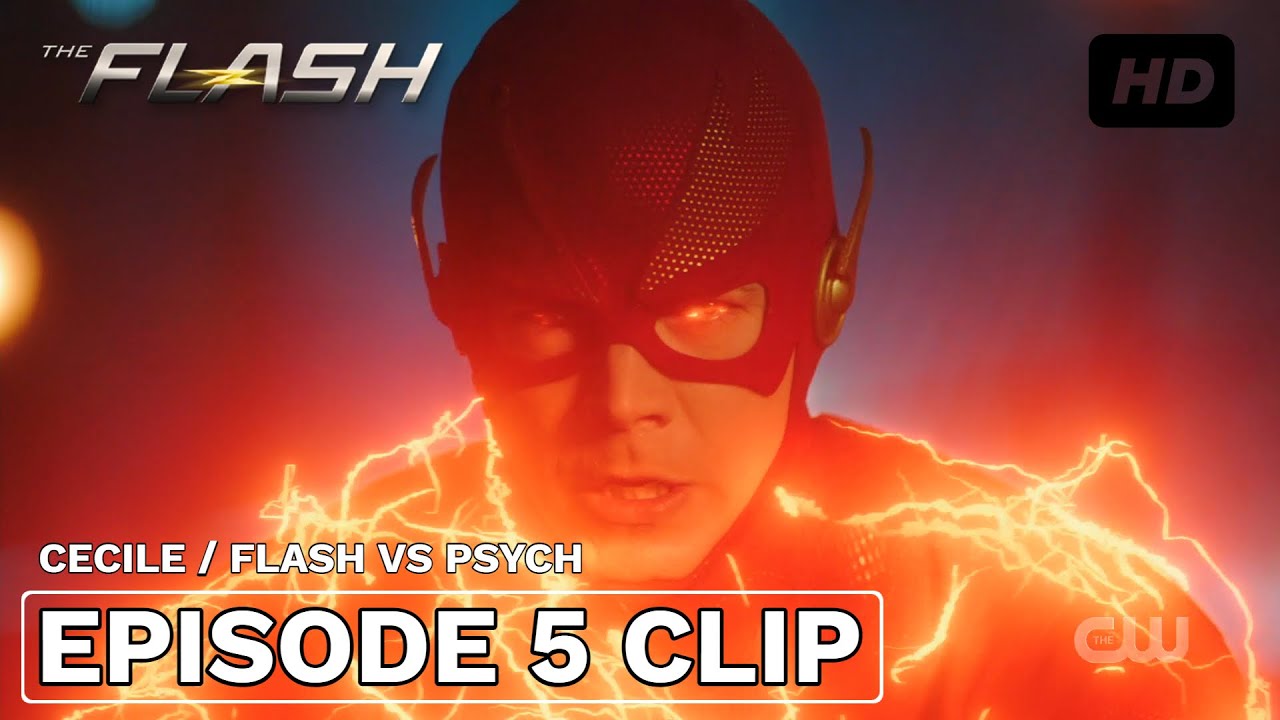 Cecile and Flash vs Psych | The Flash 7x05 | HD CLIP - YouTube