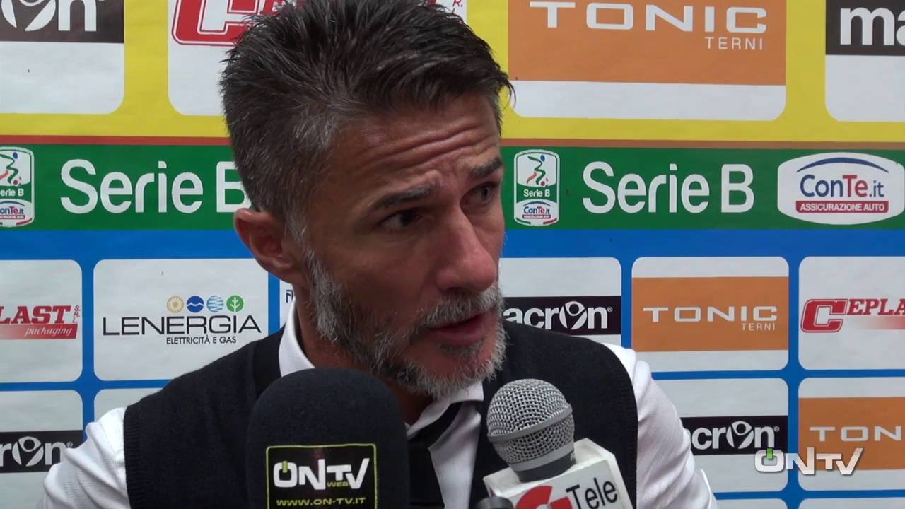 ONTV: Benito Carbone intervista post Ternana-Bari (0-0) - YouTube
