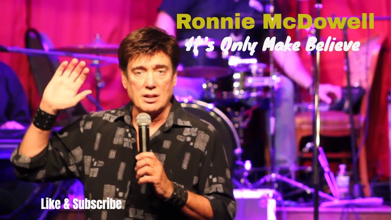 Ronnie McDowell sings It's Only Make Believe Elvis Week 2020 Conway ...