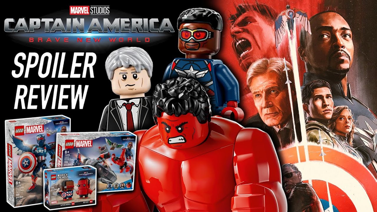 Captain America: Brave New World SPOILER Review - What Else Could LEGO ...