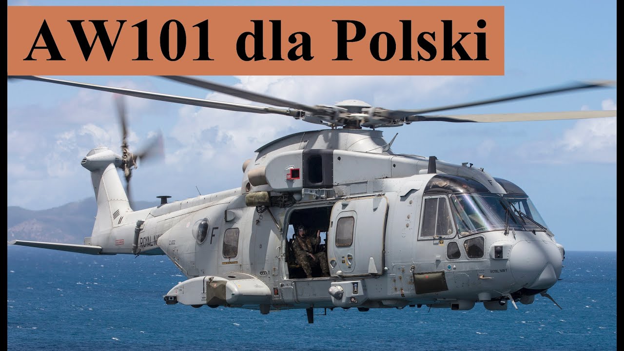 śmigłowce AW101 dla Polski - YouTube