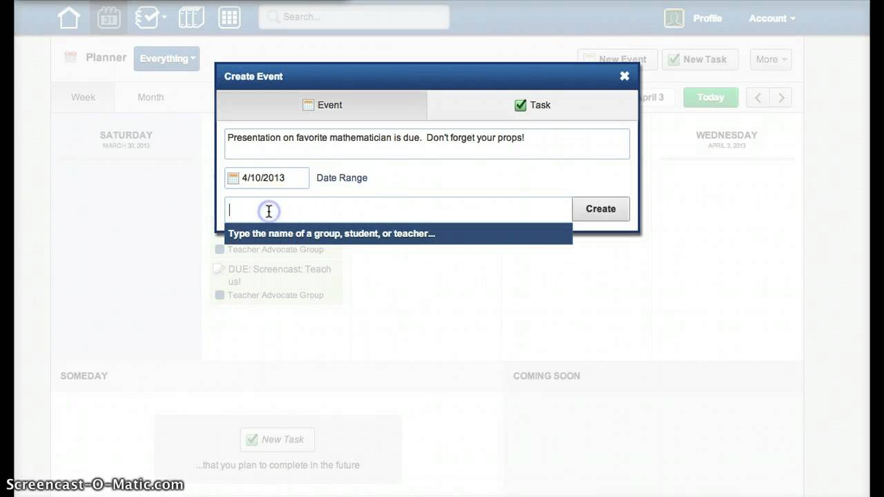 My Screencast Edmodo Support - YouTube